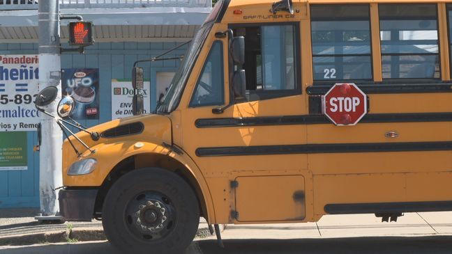 Debris from passing vehicle strikes, injures school bus driver in ...