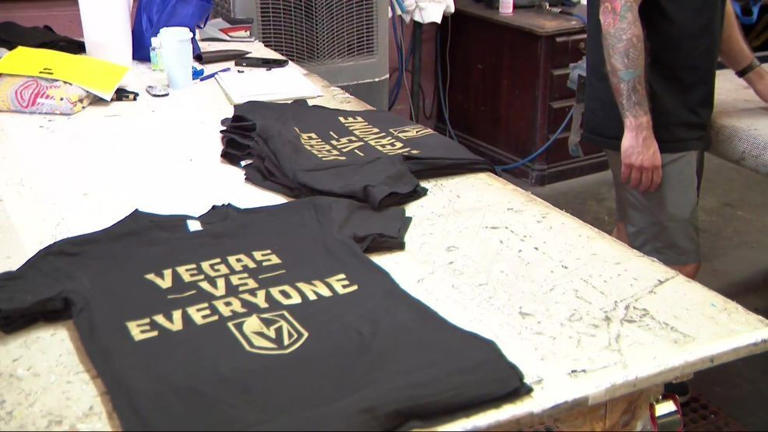 Nu World Graphics ramps up VGK merch printing as team pushes for ...
