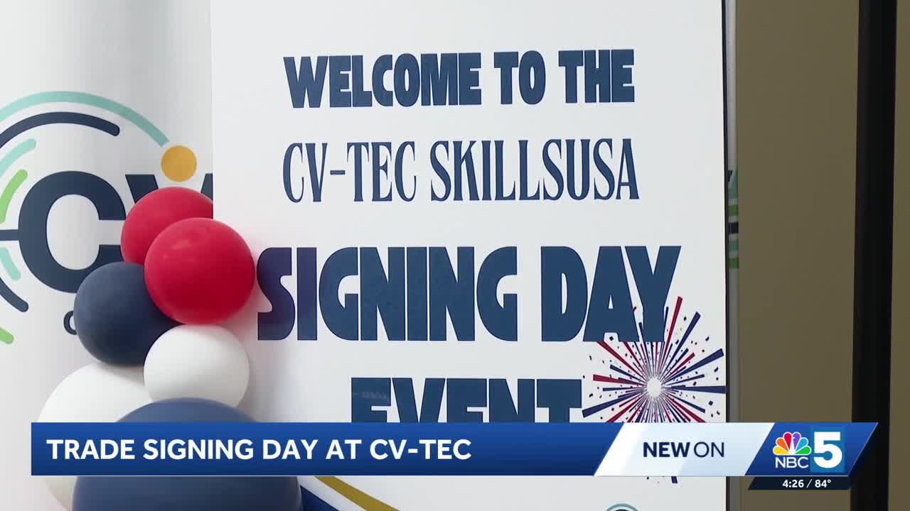 CV-TEC annual SkillsUSA signing day honored over 30 students making ...
