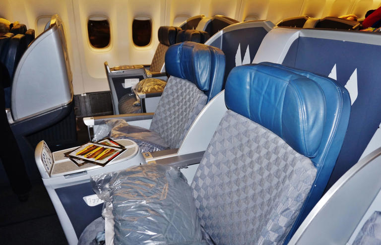American Airlines pilot's iconic headphones warning to passengers was ...