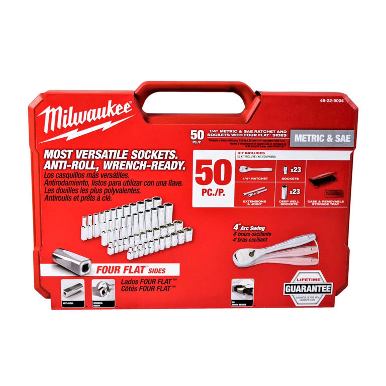 Walmart has a bunch of Milwaukee socket sets on sale for up to 40% off