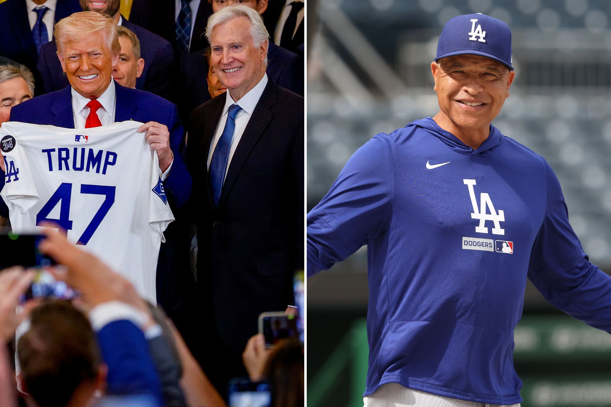 Dodgers raising eyebrows over silence on White House visit — after Dave ...