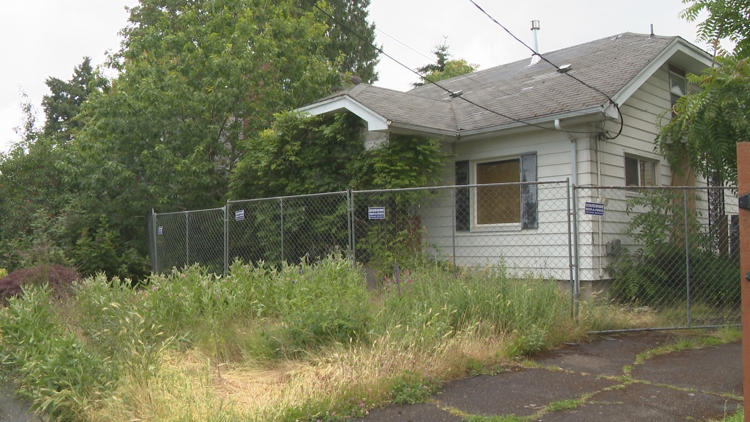 North Portland homes bought for redevelopment have become a haven for ...
