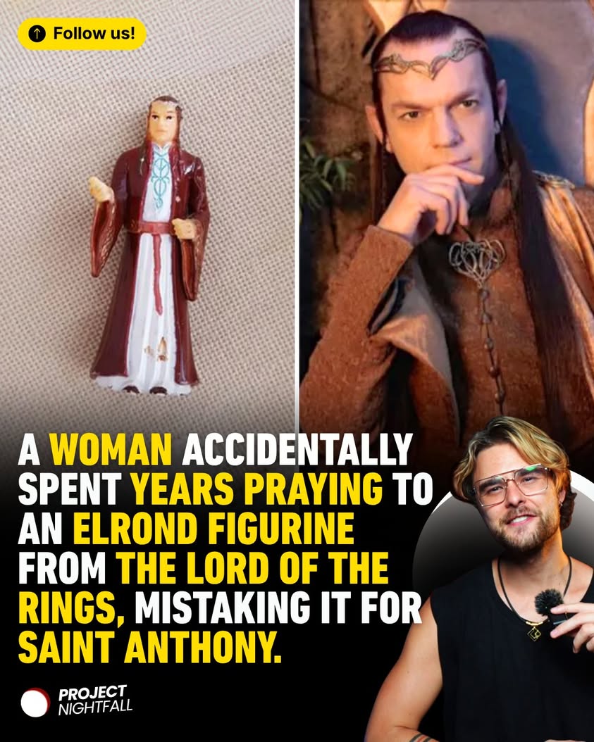 Holy heresy! Devout grandma's saint was a Lord of the Rings elf!
