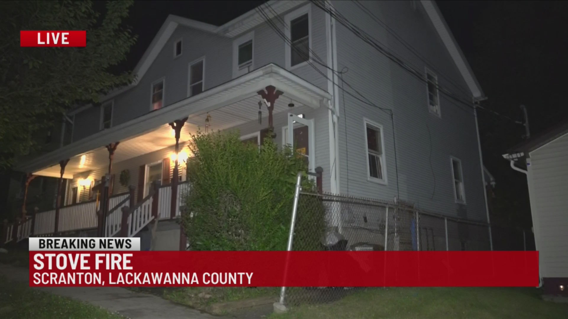 Three sent to hospital, home condemned after Scranton fire | 28/22 News