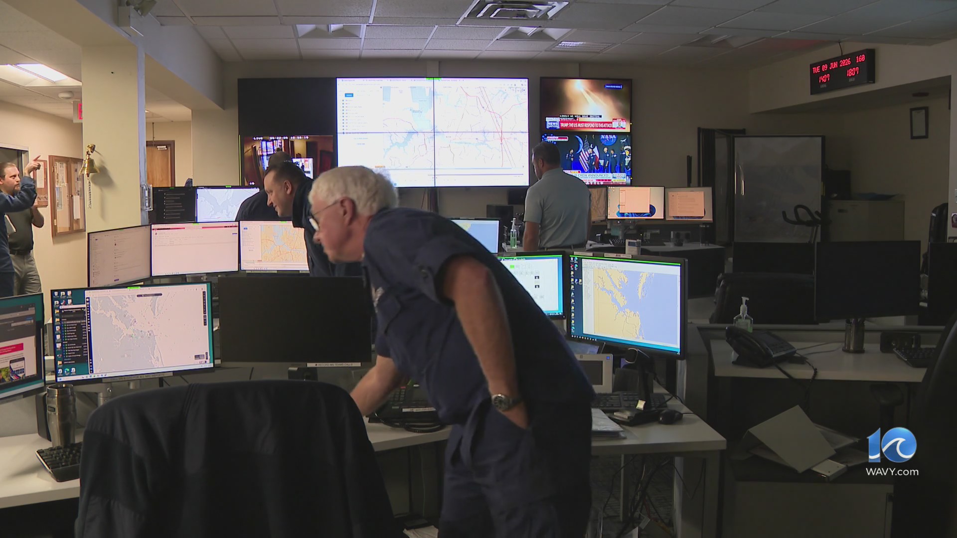 Rare look inside Coast Guard Command Center ahead of Harborfest