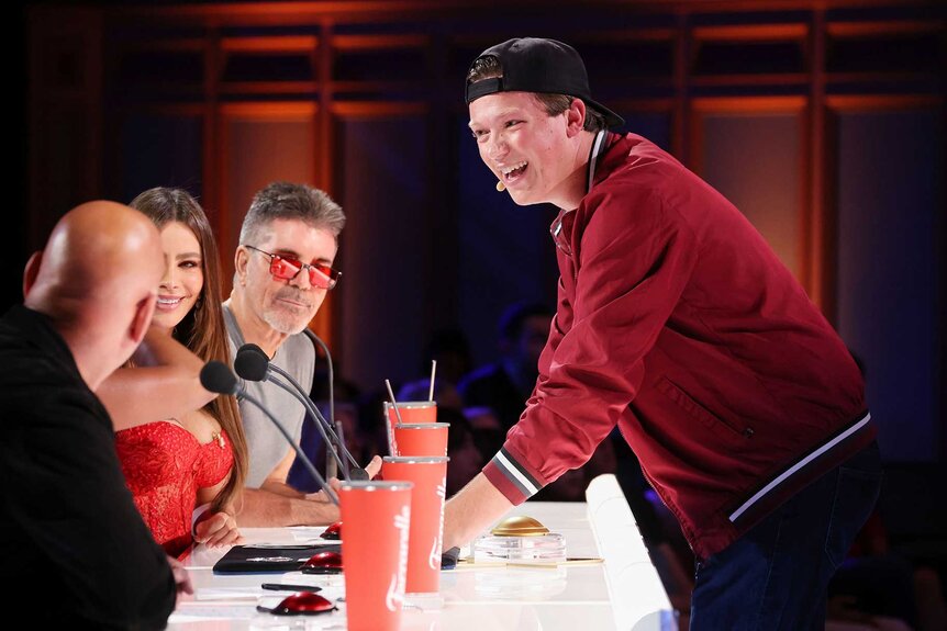 Geno Ploeger channeled his idol, AGT winner Mat Franco, in his AGT audition