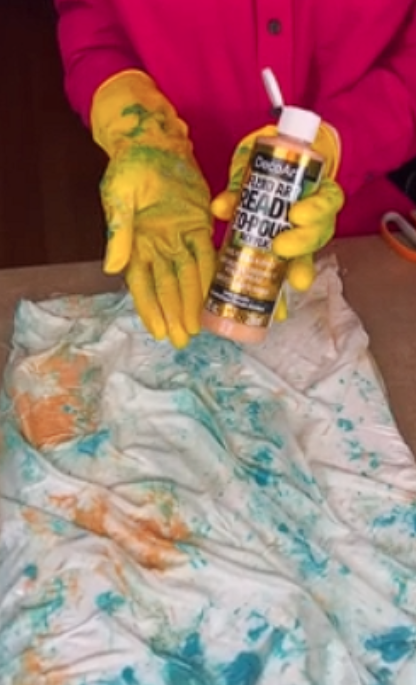 Turn bed sheets into stunning wall art: Easy home decor hack