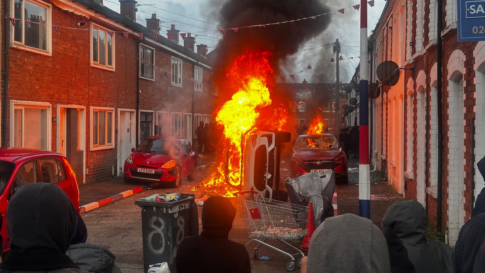 'A city at boiling point': How night of disorder unfolded in Belfast