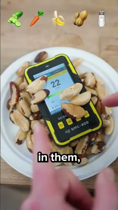 Testing foods for radiation