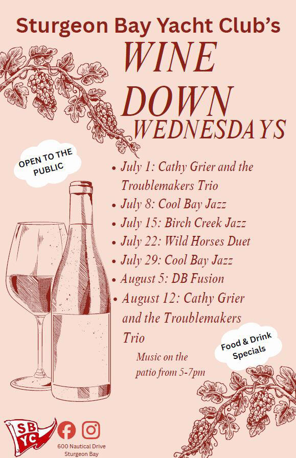 Sturgeon Bay Yacht Club brings back summer music series