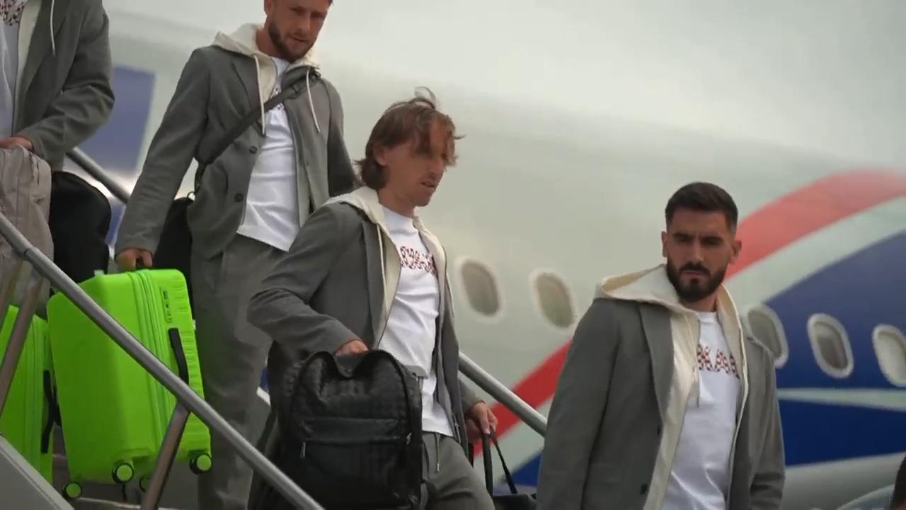 Modric and Croatia land in Washington DC for 2026 World Cup