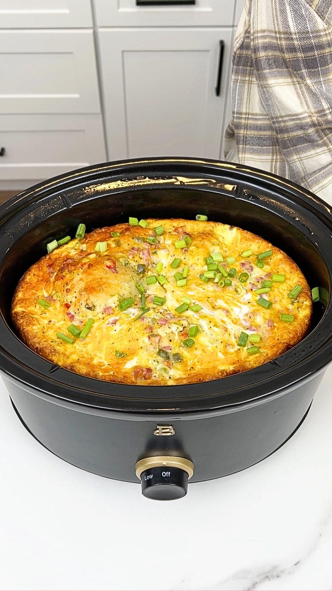 Easy crockpot breakfast casserole recipe