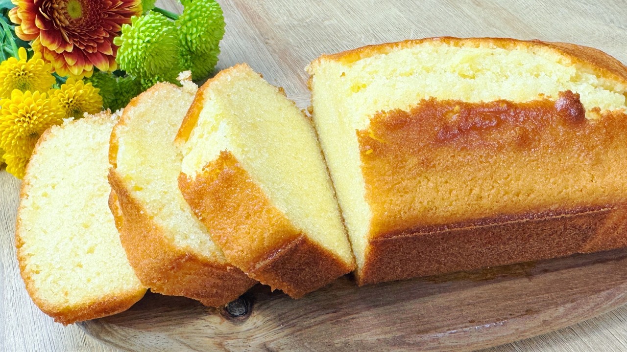 Soft butter cake recipe you can make every day