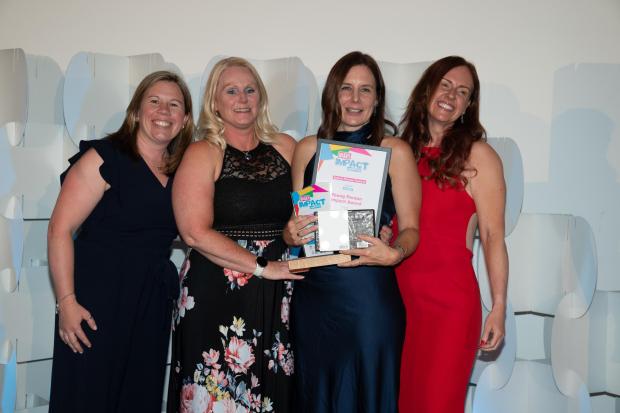 Programme keeping young people active wins impact award
