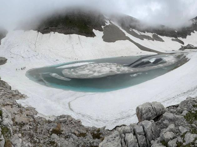 „Eine wunderbare Überraschung“: Italien-See zeigt Naturschauspiel, das ...