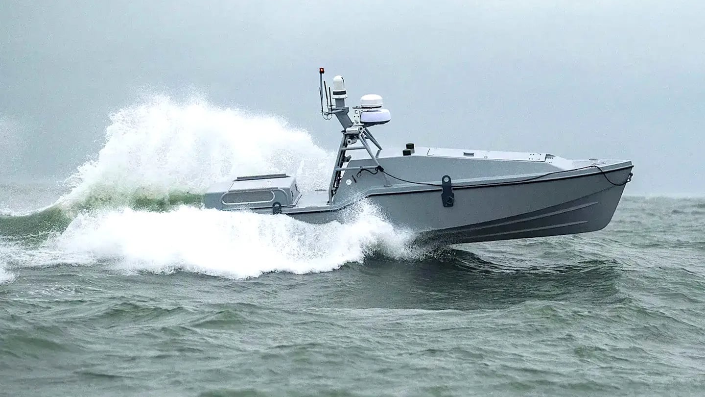 US Navy's first maritime drone rescue