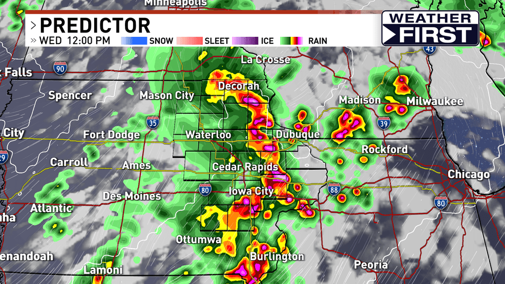 Tornadoes, large hail, and damaging winds all possible with storms ...