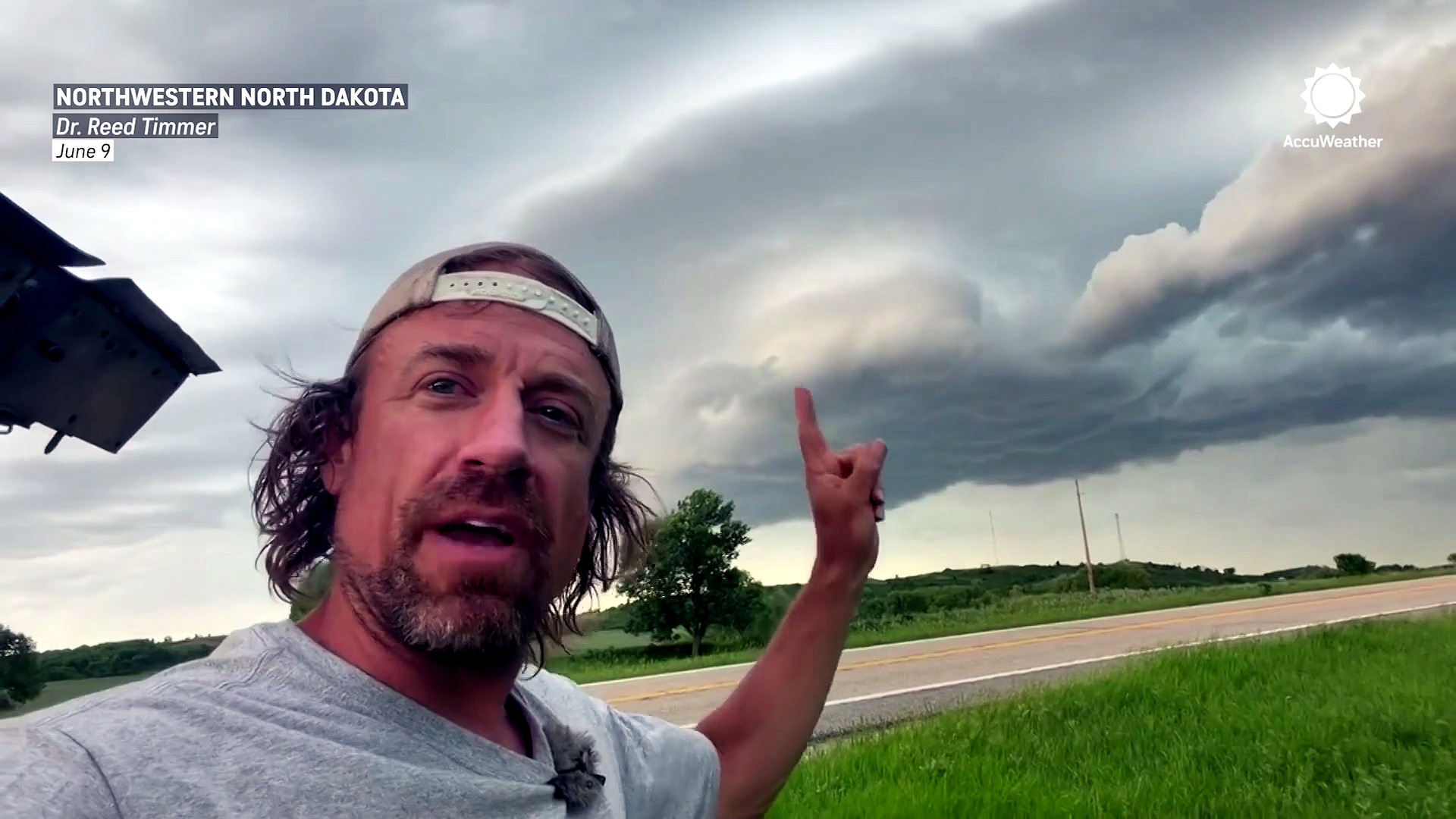 Explaining how a squall line could lead to embedded tornadoes or ...
