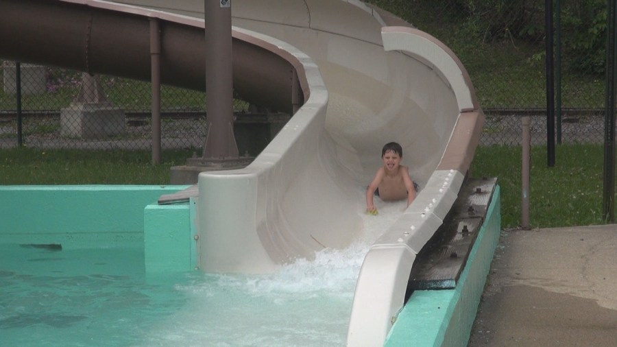 Sharon Dempsey Pool at New River Park opens for the season in Beckley