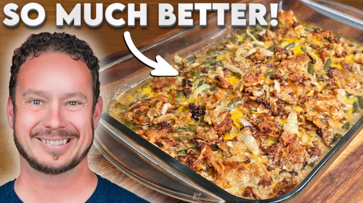 Why this green bean casserole is unique
