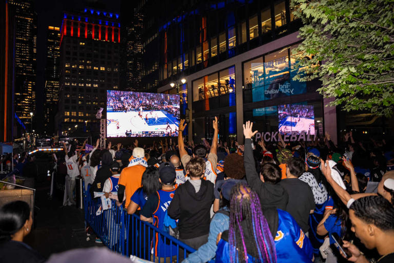 MSG criticizes 'party pooper' Mayor Mamdani and NYPD over Knicks Game 4 ...