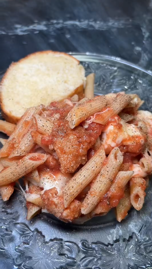 Quick and easy chicken parmesan bake for busy nights