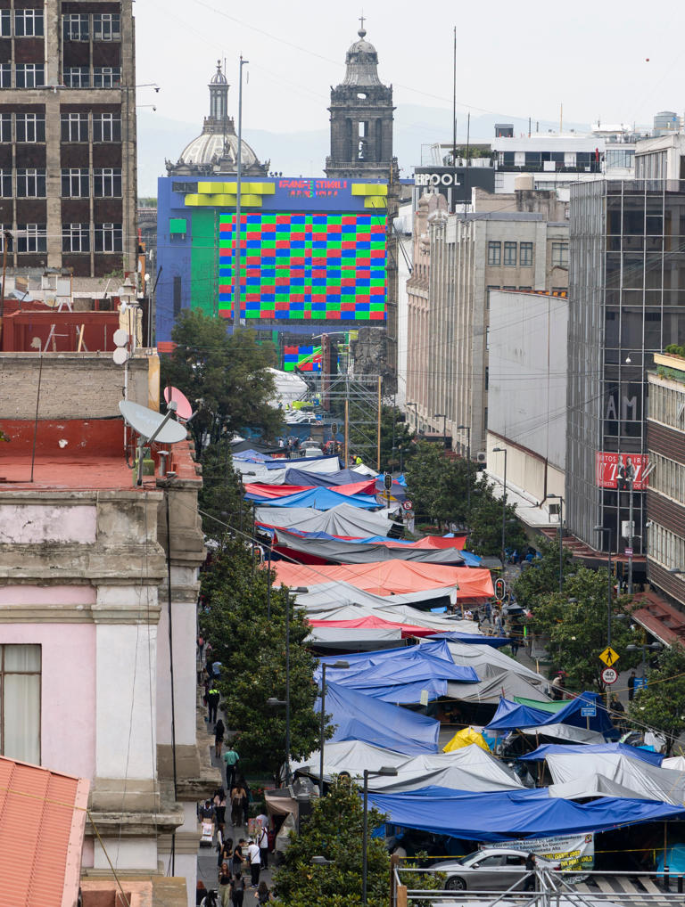 Mexico City shuts schools, remote work amid World Cup protests