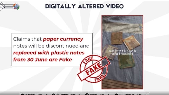 Is RBI replacing paper notes with plastic currency? What fact check reveals