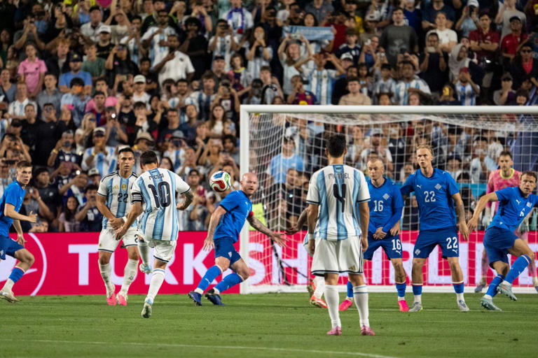 Lionel Messi magic took over Jordan-Hare in World Cup friendly vs Iceland