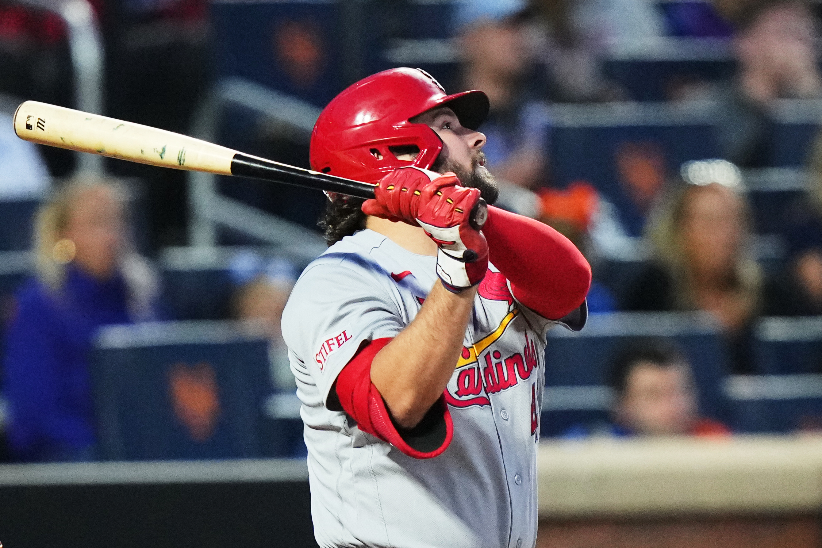 Burleson homers and drives in 3 to back May as Cardinals blank Mets 7-0 ...