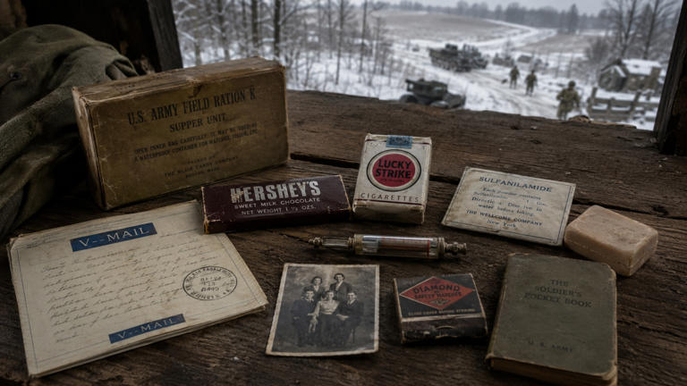 Comment les rations K, le chocolat, le courrier et les médicaments ont ...