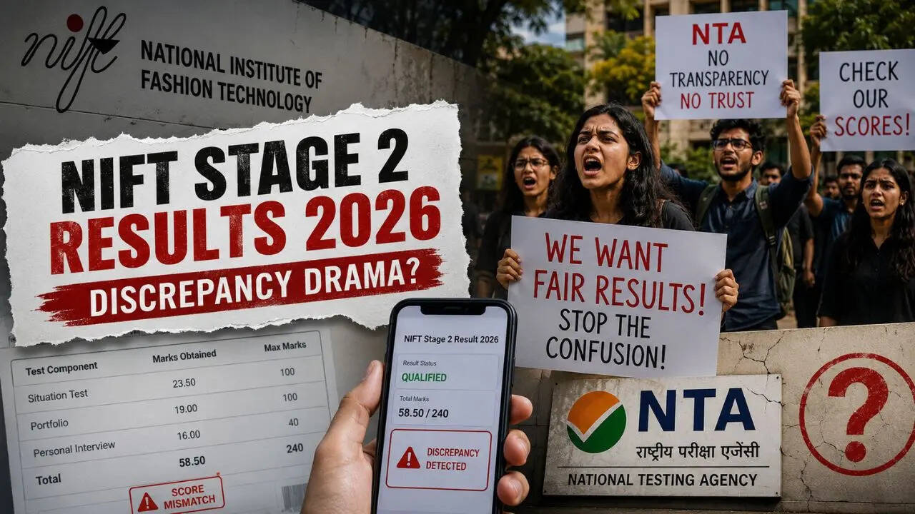 Yet another failure by NTA? Candidates allege discrepancies in NIFT ...