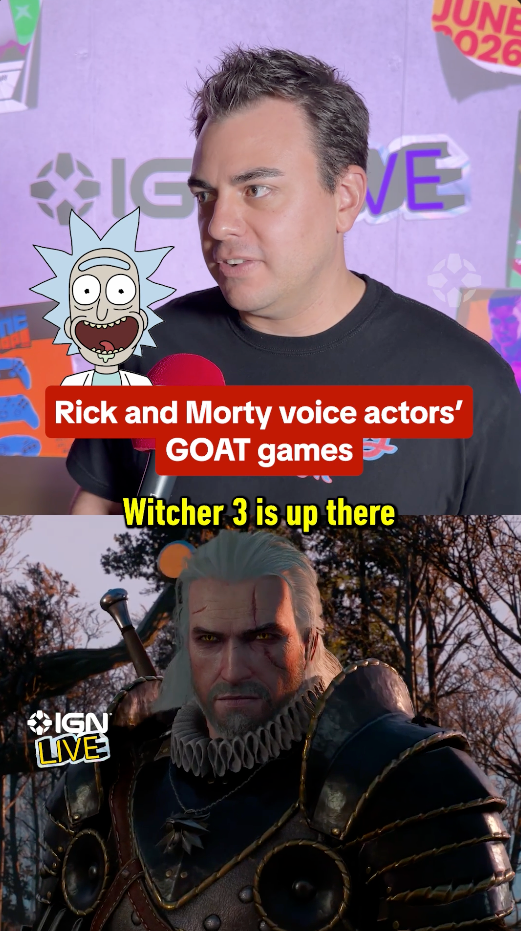 Rick and Morty voice actors' GOAT games