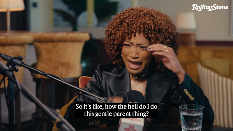 Keke Palmer on gentle parenting + her song being a lizard at the airport
