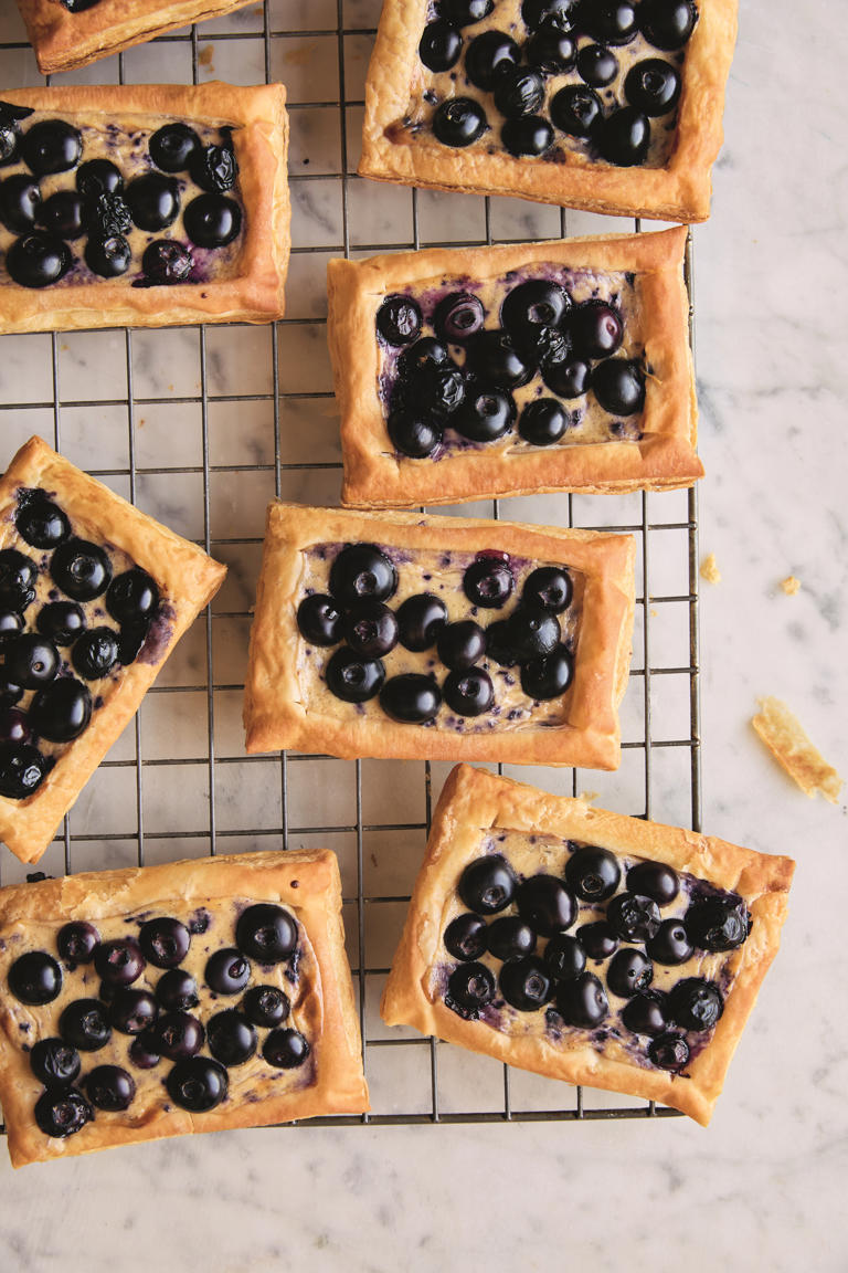 Claudine Boulstridge’s blueberry Danish pastries recipe