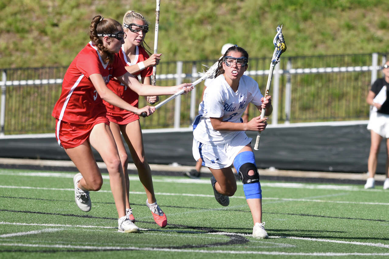 Unbeaten Darien girls lacrosse dominates in Class LL semifinal victory ...