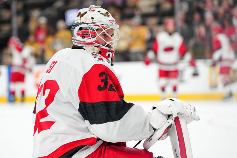 Brandon Bussi shines in first postseason start as Hurricanes even ...