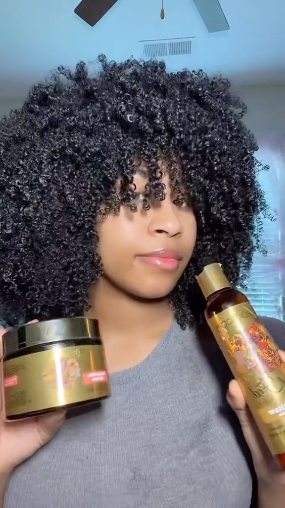 Defining my hair with Kaleidoscope hair products