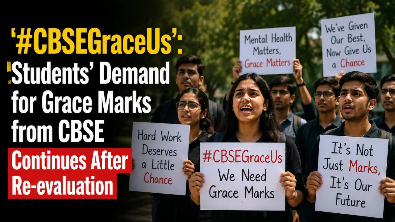 #CBSEGraceUs: Students’ demand for grace marks from CBSE continues ...