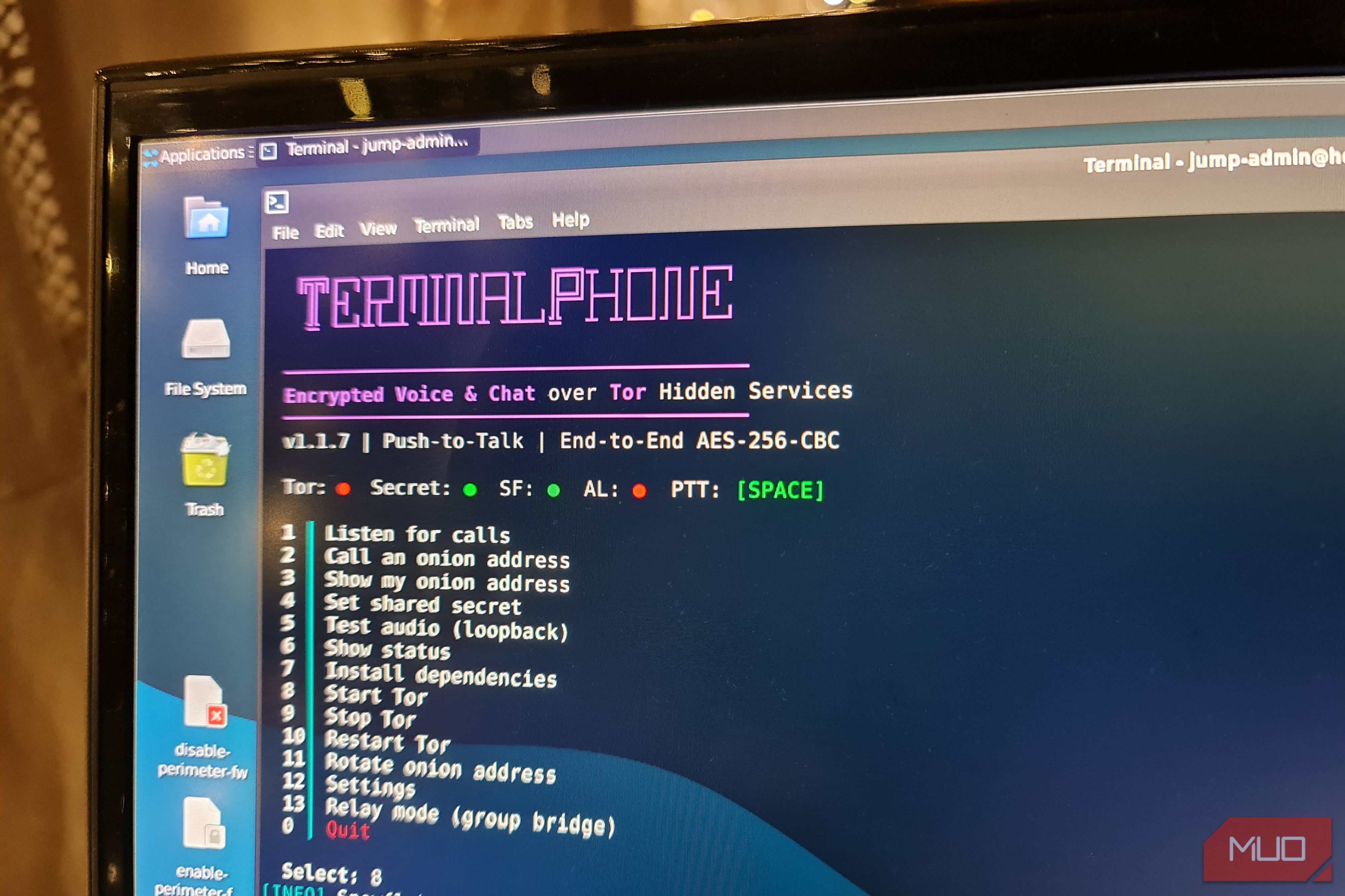 I turned my Linux terminal into a walkie-talkie that no one can track