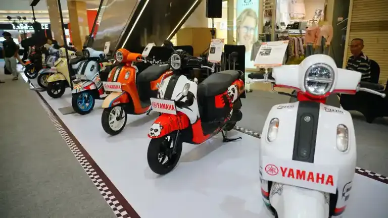 Modifikasi retro hingga anime jadi tren pengguna Yamaha Classy Surabaya