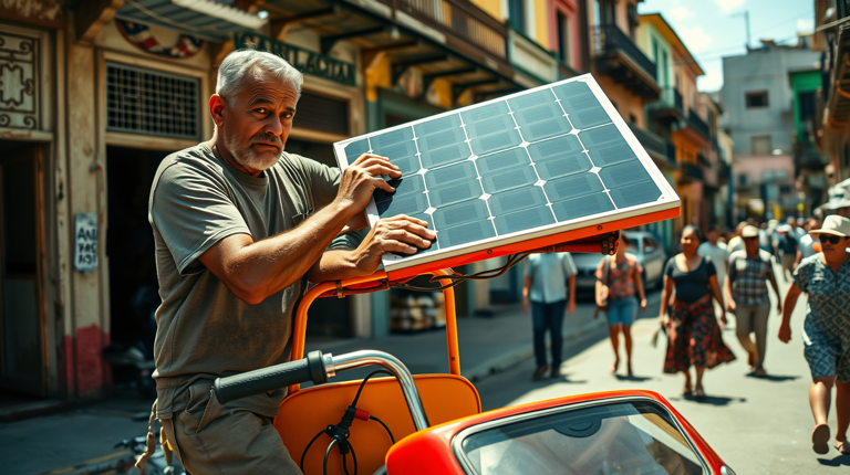 How a 21-year-old Cuban is using solar-powered tricycles to keep Havana ...