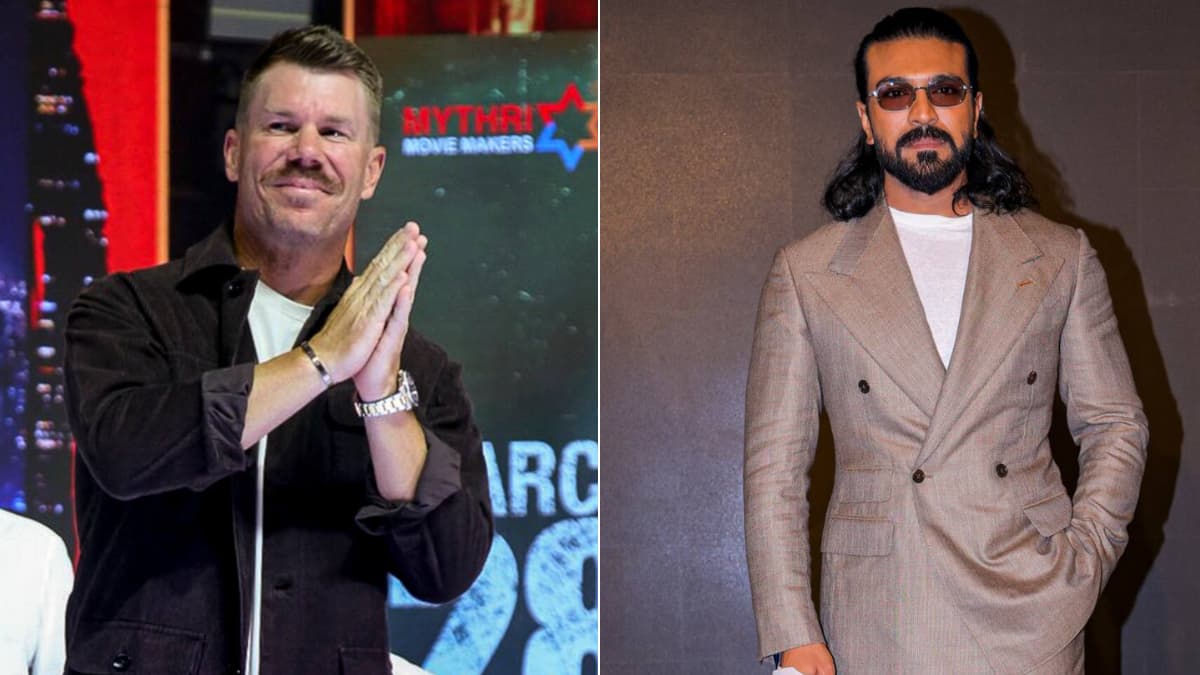 'Should I try this?': David Warner shares Ram Charan's Peddi dance move ...