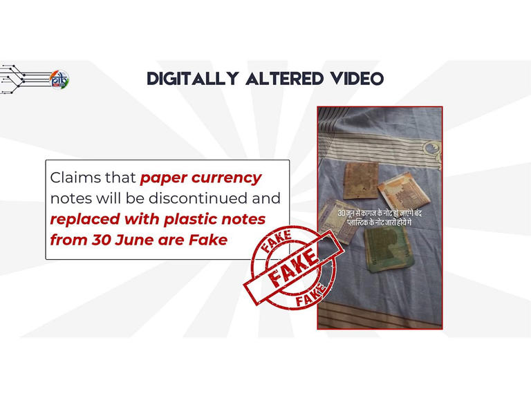 Government debunks viral claim of plastic notes replacing paper ...