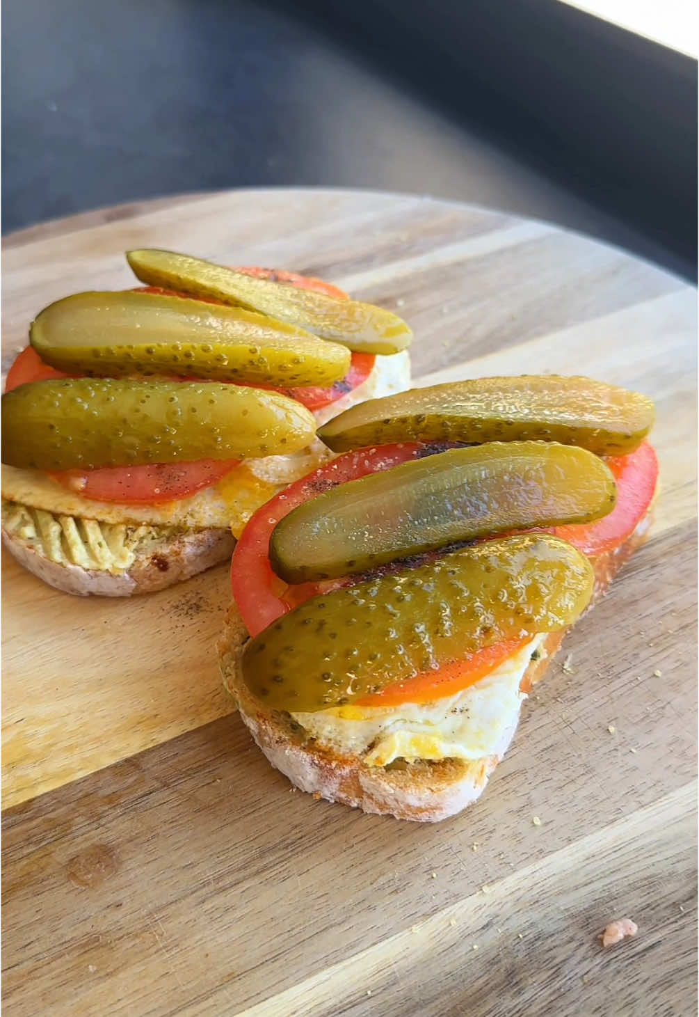 Easy breakfast idea with sourdough bread