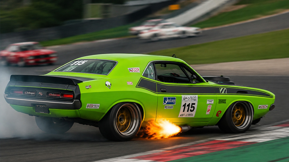 Des voitures de course classiques à l’attaque de Monza à plein régime