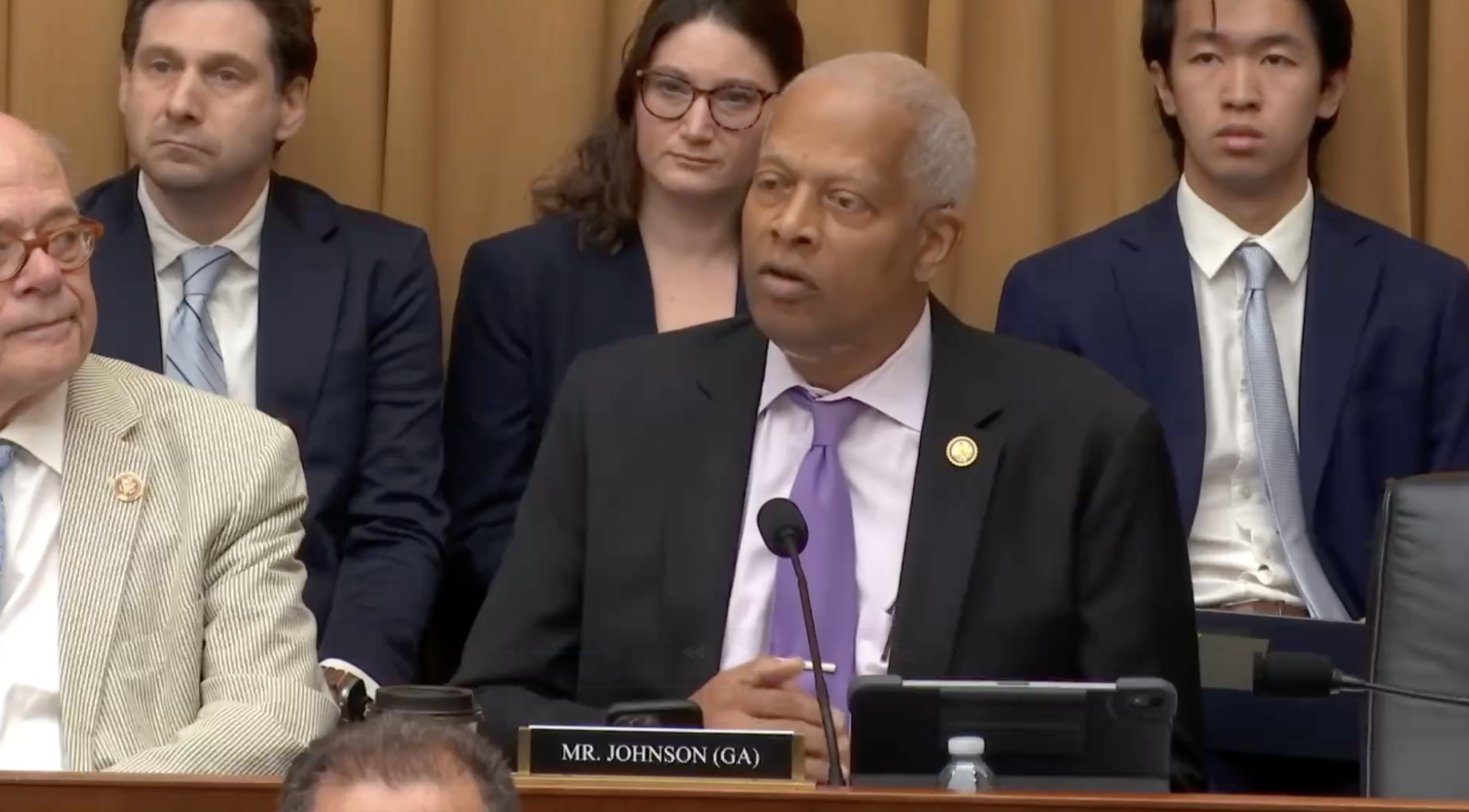 'We've seen him go after top universities': Rep. Hank Johnson calls out ...