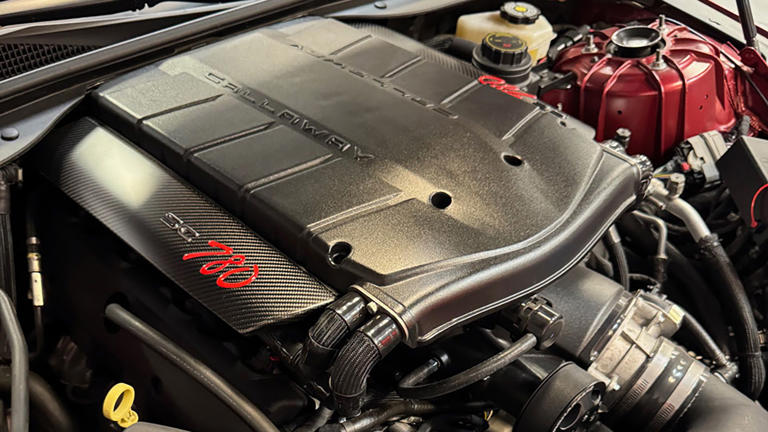 Callaway gives Cadillac's V8 muscle sedan a 780-HP sendoff