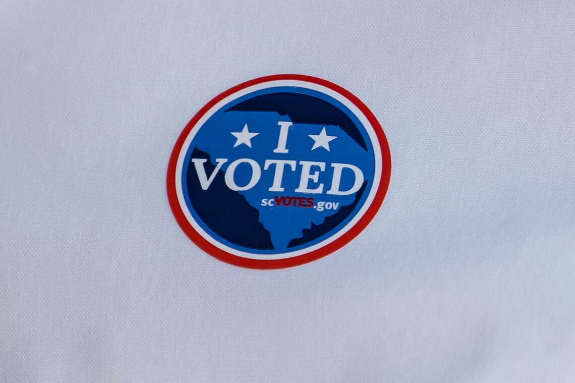 As last-minute voters rushed to the polls, one Columbia man didn't ...